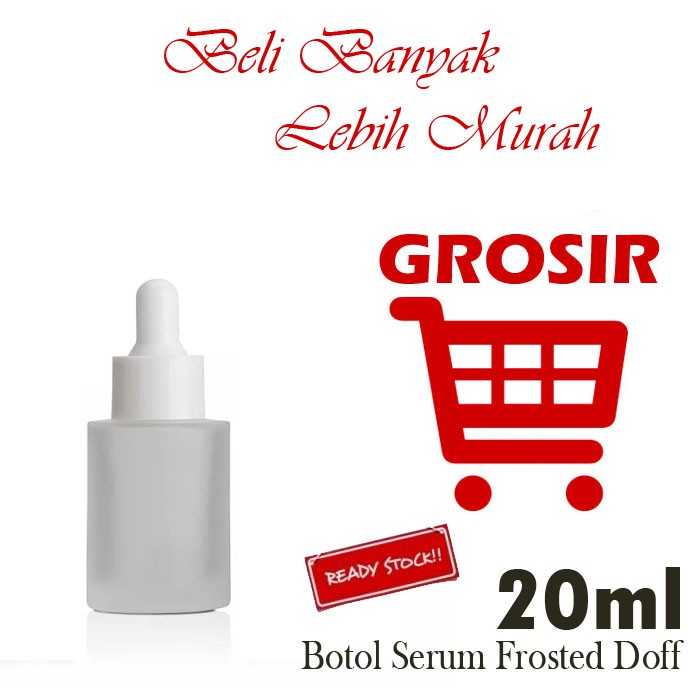 Jual Botol Serum 20ml Botol Pipet Kaca Frosted Doff Dof Dop Botol Serum ... Jual Botol Serum 20ml Botol Pipet Kaca Frosted Doff Dof Dop Botol Serum ...