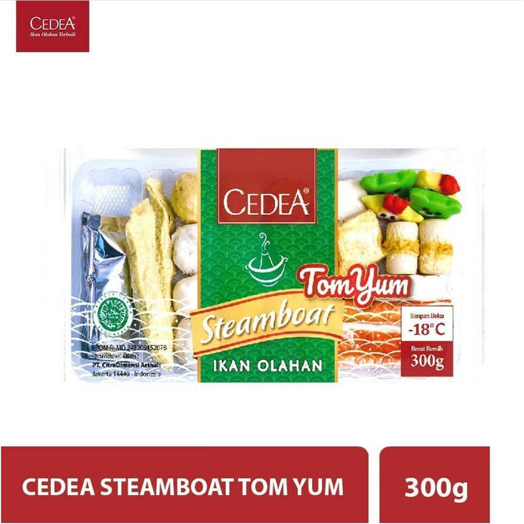 Jual CEDEA Steamboat Set TOM YUM 300 gr / Shabu Set 300gr | Shopee ...