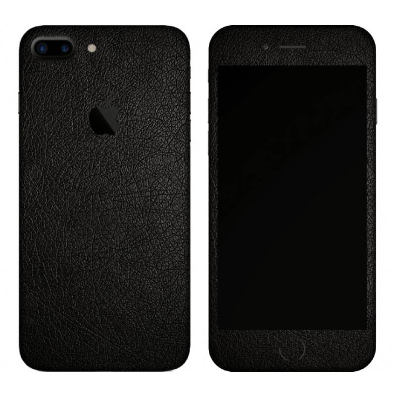 Jual Exacoat iPhone 8 Plus Skin Garskin Leather Black | Shopee Indonesia