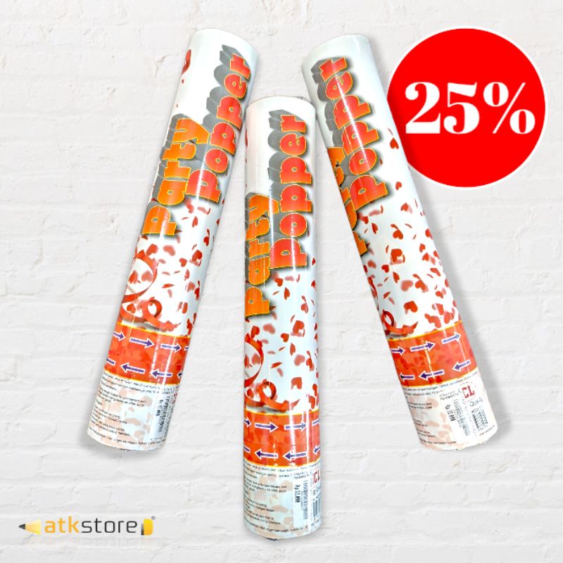 Jual Party Popper 30cm / Konveti 30cm ( hanya bisa kirim wilayah ...