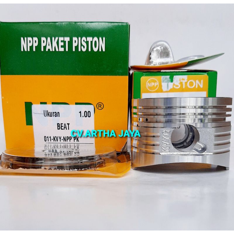Jual PISTON KIT NPP HONDA BEAT / BEAT FI / SCOOPY / SCAPY / BEAT KARBU ...