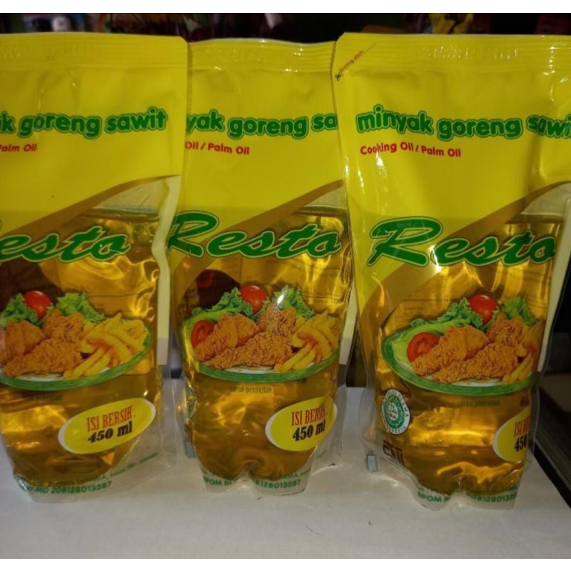 Jual Minyak Goreng Resto 450 ml | Shopee Indonesia