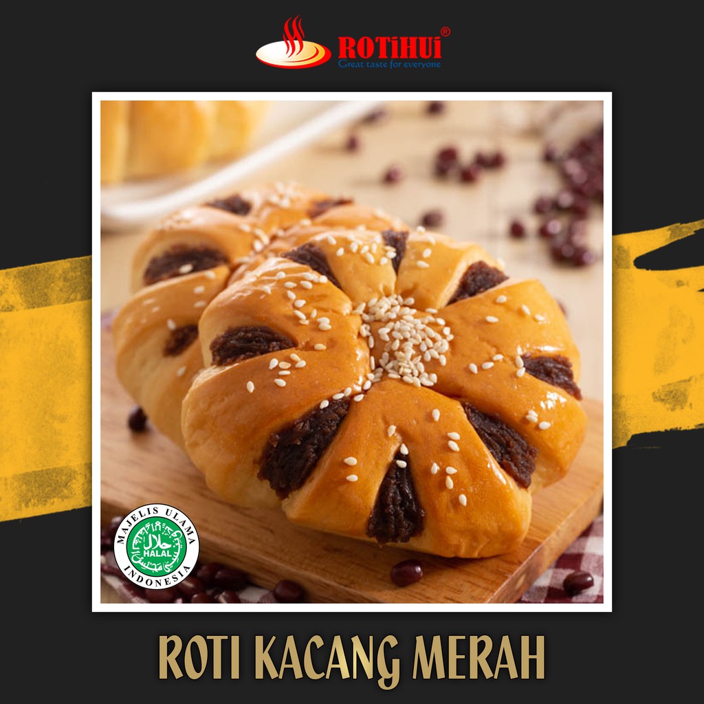 Jual ROTI KACANG MERAH ROTIHUI | Shopee Indonesia