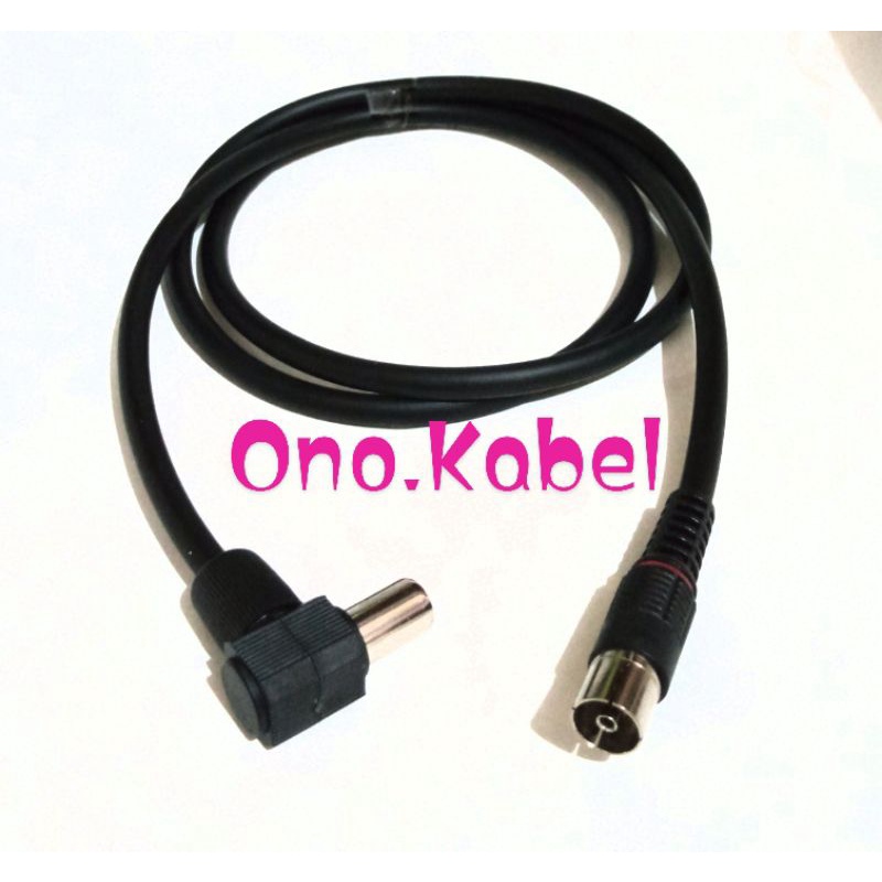 Jual KABEL ANTENA LOOP OUT JACK L / ANTENA MALE TO FEMALE 1.5 METER | Shopee Indonesia