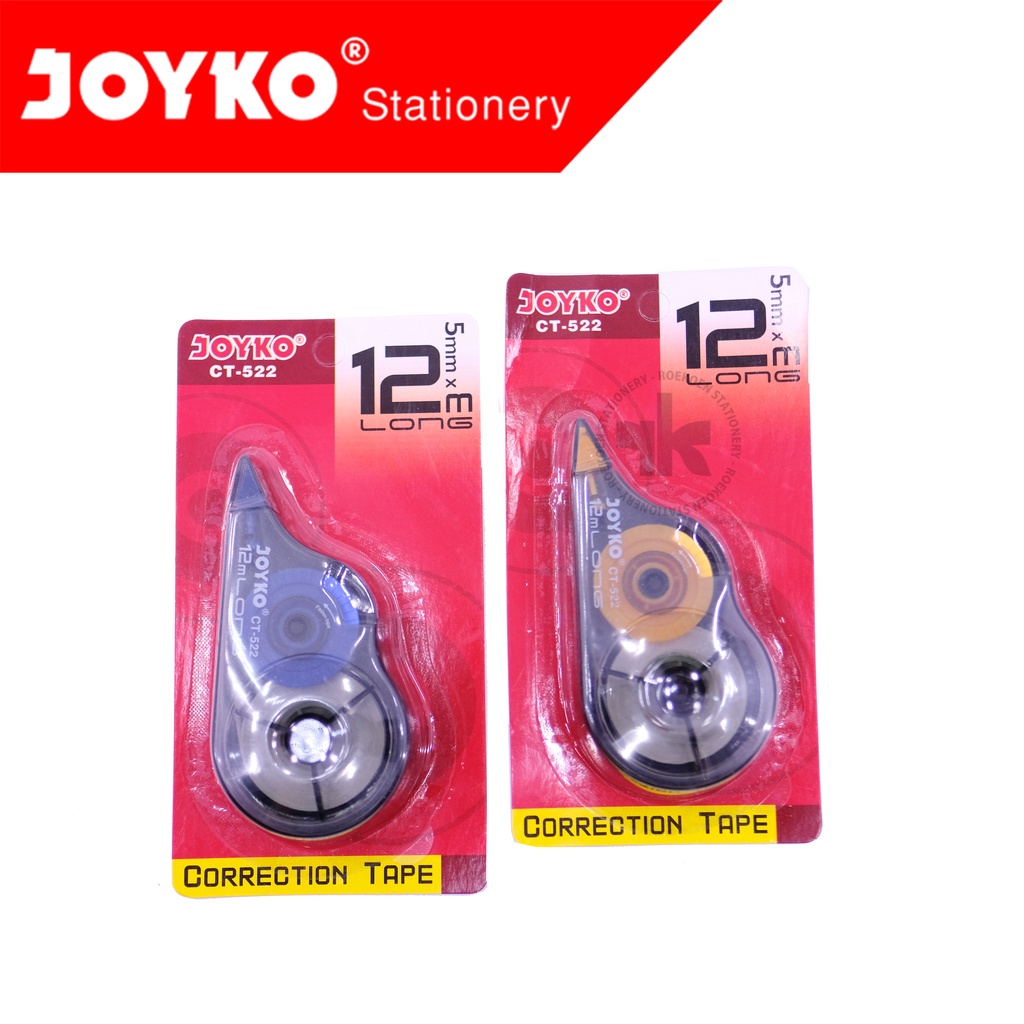 Jual Joyko Correction Tape 12m Polos CT-522 | Shopee Indonesia