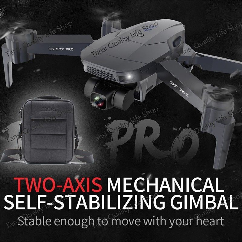 Jual Drone SG907 PRO Camera 4k 5GHZ Gimbal 2 Axis + Tas | Shopee Indonesia