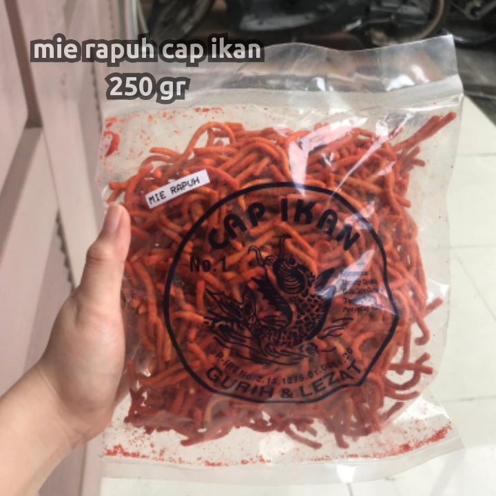 Jual MIE RAPUH CAP IKAN 250 GRAM | CAP IKAN | KERUPUK CAP IKAN | MIE ...