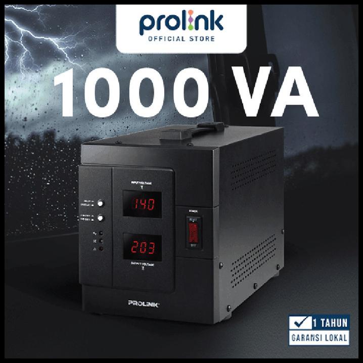 Jual Stabilizer Prolink Pvr1000D Avr Relay Controlled Pvr Series 1000Va ...