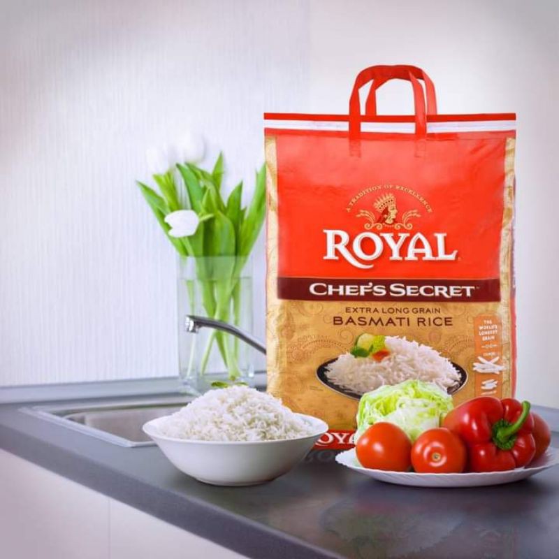 Jual beras basmati royal chef's secret premium 1kg | Shopee Indonesia