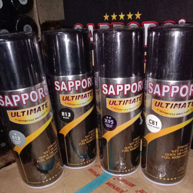 Jual Paket Saporo SAPPORO ULTIMATE X95 Xirallic Violet X 95 Xiralic Siralik Ungu B12 B13 Cat ...
