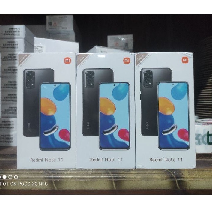 Jual Xiaomi redmi note 11 4/64 NO Repack resmi Xiaomi | Shopee Indonesia