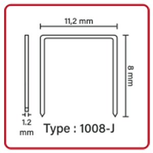 Jual XENON Isi Staples Angin Air Stapler Refill 1006J / 1008J / 1010J ...