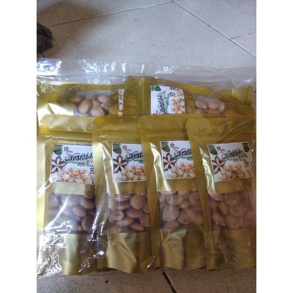 Jual Sacha Inchi Roasted/panggang. olahan kacang sacha inchi 1 Pak Isi ...