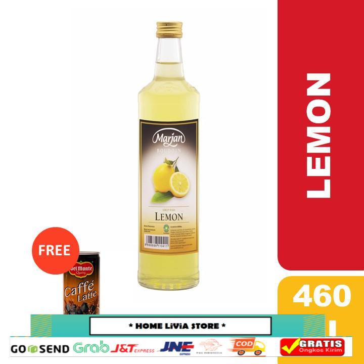 Jual [Buy 1 GET 1 FREE] Marjan Boudoin Syrup Lemon 460ml + Free Del ...