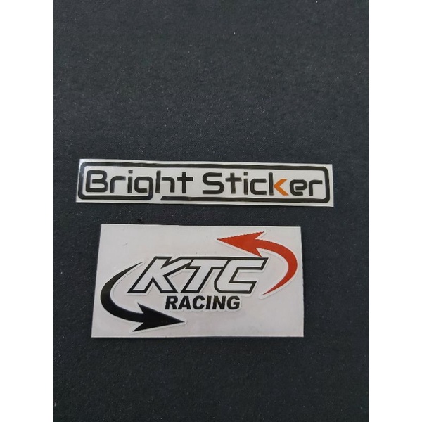 Jual STICKER KTC RACING CUTTING | Shopee Indonesia