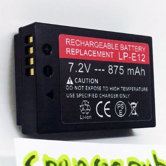 Jual Baterai Canon EOS M10 M50 Mark ii Mark 2 EOS M200 M100 EOS M EOS ...