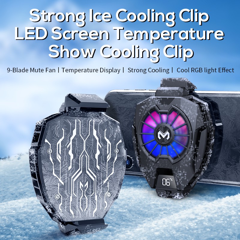 Jual MEMO Cooling Fan DL05 Fancooler Pendingin Radiator Hp Gaming ...