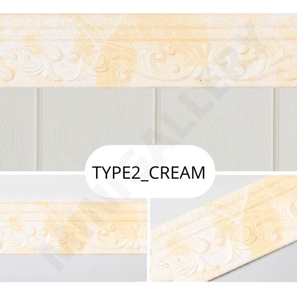 Jual ALVR List wallpaper dinding 3D Wall Border List Wallborder Foam 3D ...