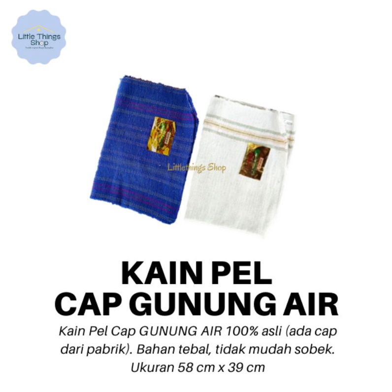 Jual KAIN PEL CAP GUNUNG AIR ASLI | Shopee Indonesia