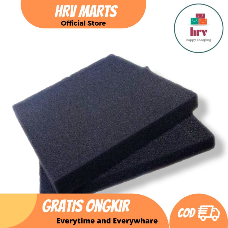 Jual Biofil Biofoam Bio sponge Busa hitam filter uk 25x25x5cm | Shopee ...
