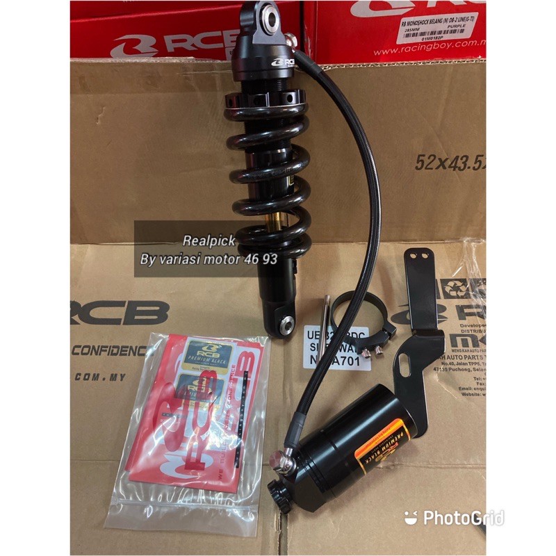 Jual shockbreaker satria fu raider 150 f150 belang RCB ORIGINAL DB-2 LINE BLACK SERIES | Shopee ...