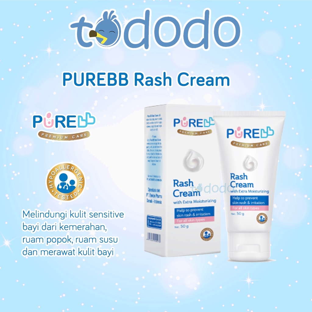 Jual Pure Baby Rash Cream 50gr / Krim Ruam Popok | Shopee Indonesia