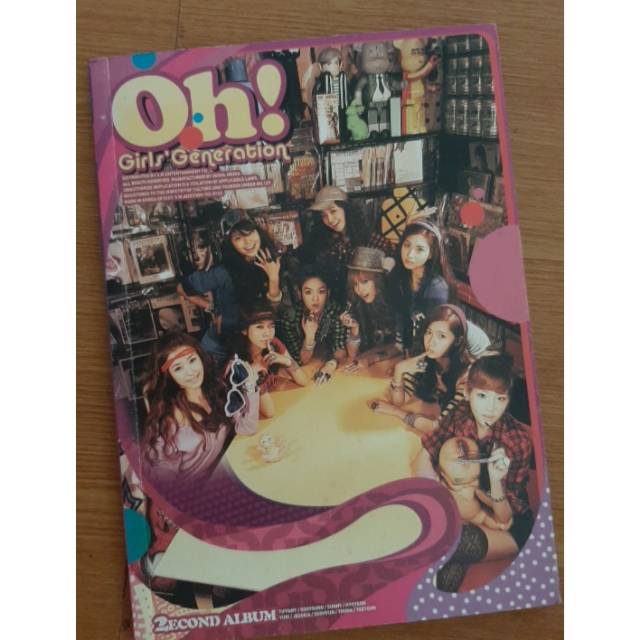 Jual SNSD OH! GIRLS GENERATION ALBUM ONLY (RARE) | Shopee Indonesia