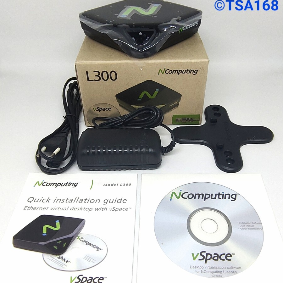 Jual nComputing L300 Brand New Retail Box ThinClient Lengkap Complete ...