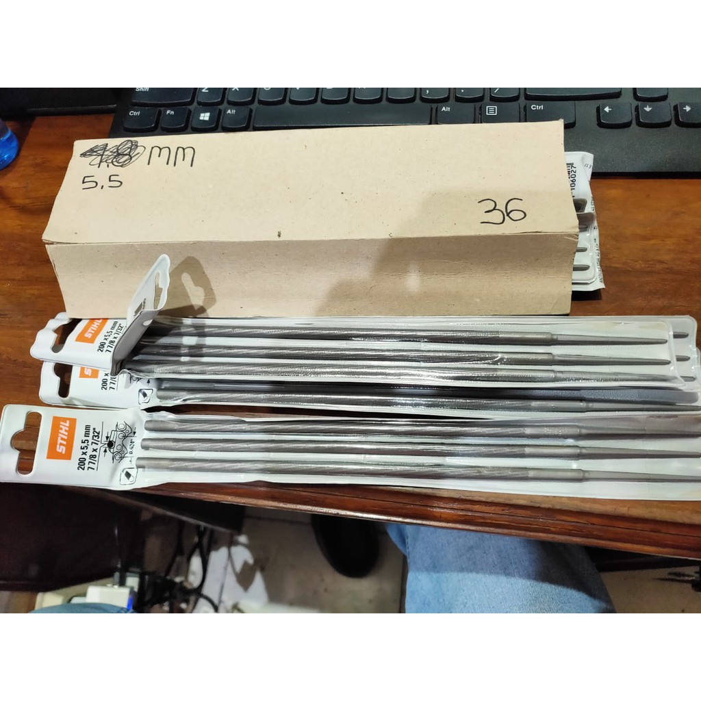 Jual [6pcs] STIHL Kikir bulat ukuran 4,8 (3/16") asli distributor ...