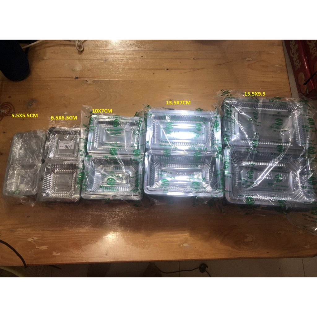 Jual Mika kue/mika makanan/ mika tempat nasi / mika kotak plastik kecil ...