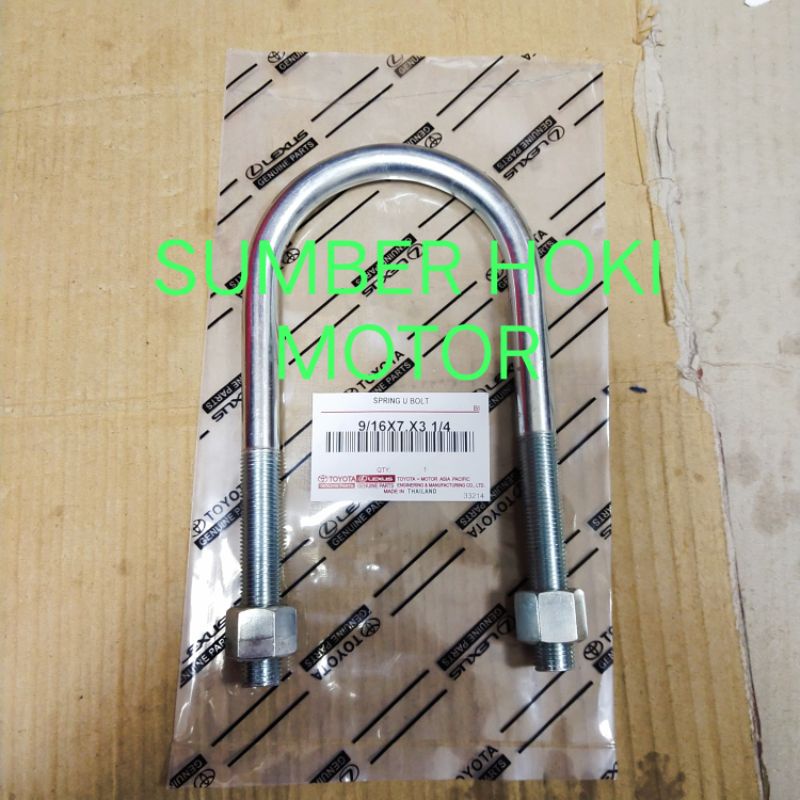 Jual SPRING U BOLT ATAU DUDUKAN PER DAUN HILUX SINGLE CABIN ORI ...