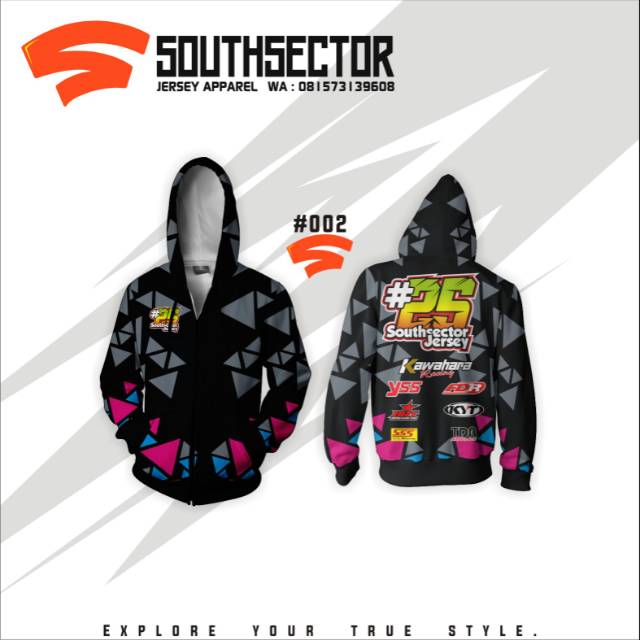Jual Jaket Racing - Custom Desain - Free Nama dan Nomor Start | Shopee ...