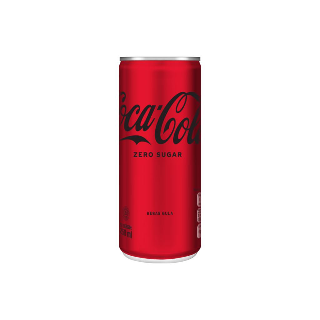 Jual Coca-Cola Zero Slim Can 250ml | Shopee Indonesia