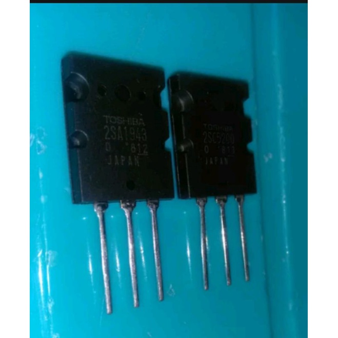 Jual Pair 2SC5200 C5200 with 2SA1943 A1943 TOSHIBA Triple Power Transistor 150W Original ...
