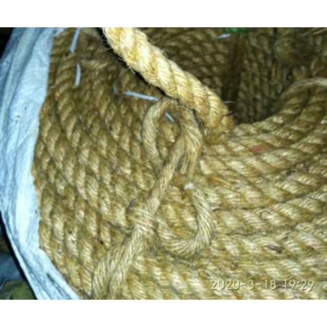 Jual Tambang atau Tali sisal/Manila/rami 20 mm | Shopee Indonesia
