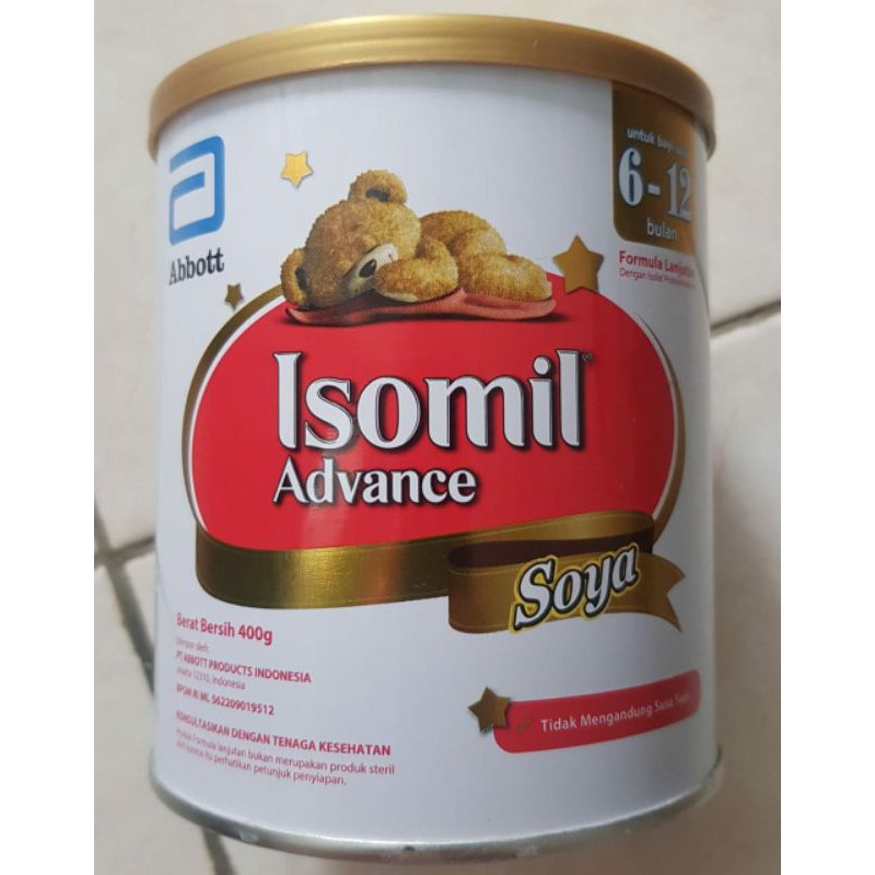 Jual Isomil advance soya 0-12 / 6-12 bulan 400 gr | Shopee Indonesia