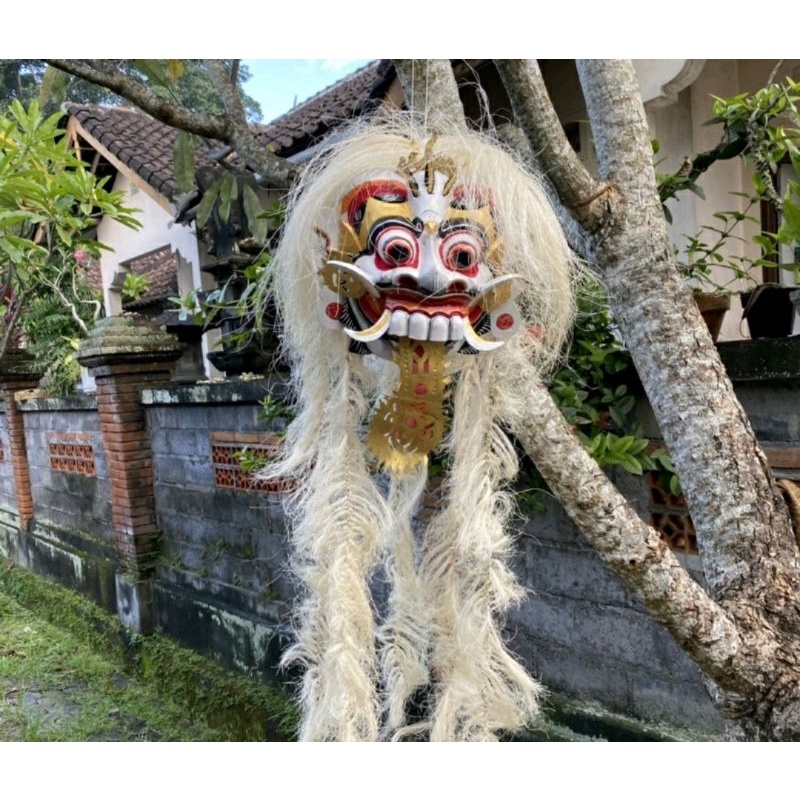 Jual Topeng Rangda Kecil/ Topeng Rangda Mini/ Topeng Rangda Anak/Topeng ...