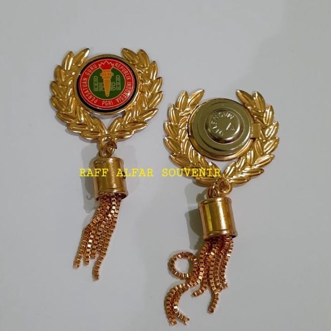 Jual PIN PGRI BROS PGRI MODEL KEMBANG RANTAI MAGNET | Shopee Indonesia