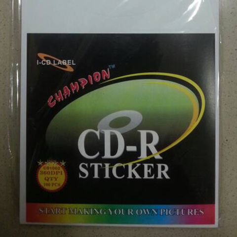 Jual CD / DVD Label Sticker HVS Champion | Shopee Indonesia