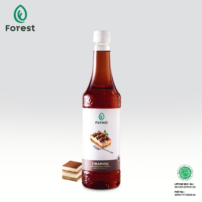 Jual FOREST SYRUP TIRAMISU - Sirup Rasa Tiramisu - 720 ml | Shopee ...