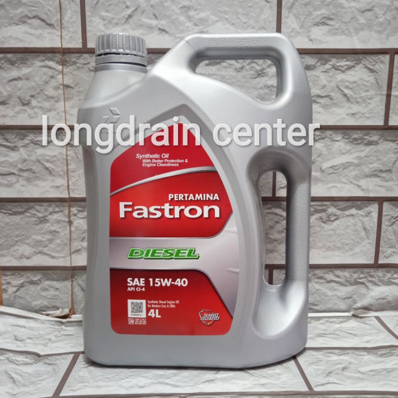 Jual OLI PERTAMINA FASTRON DIESEL 15W40 KEMASAN GALON 4 LITER | Shopee ...