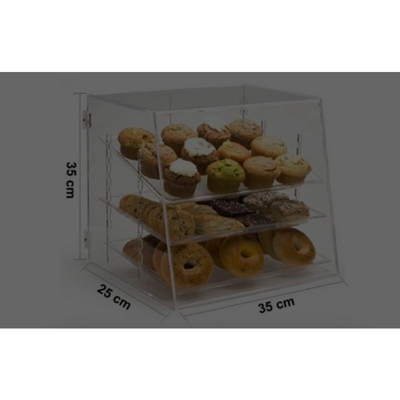 Jual akrilik rak roti/ kue | Shopee Indonesia