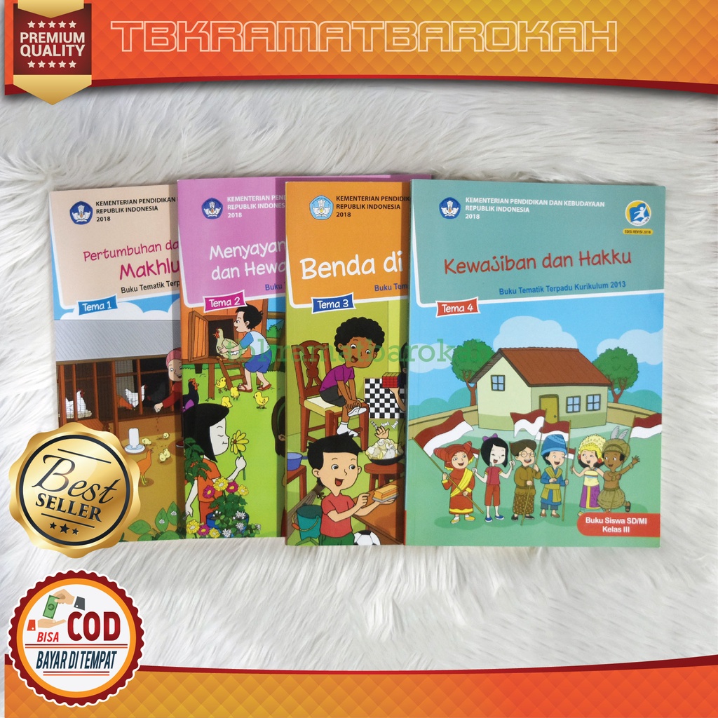 Jual Buku Sekolah SISWA Kelas 3 III SD MI Tema 1 PERTUMBUHAN dan PERKEMBANGAN MAKHLUK HIDUP Buku ...