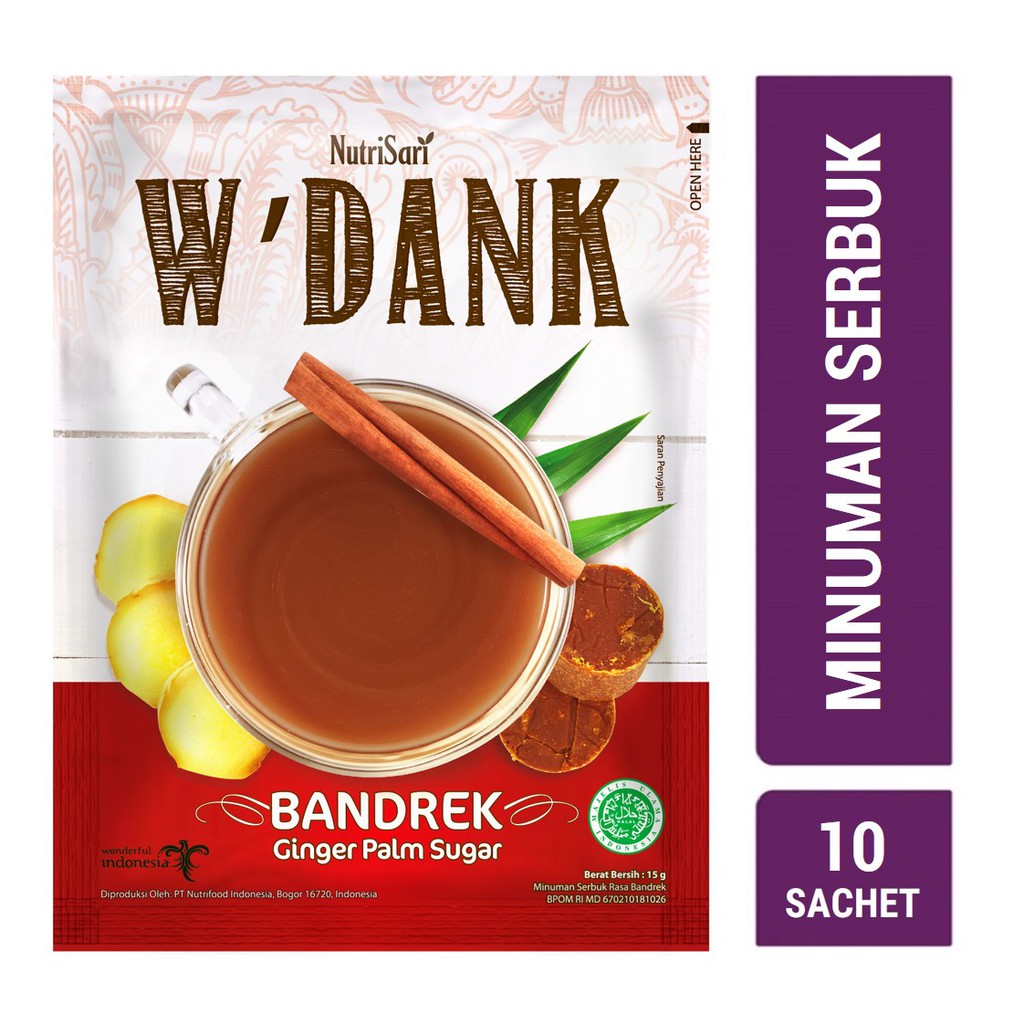 Jual Nutrisari Wedang Bandrek 10 x 15 g | Shopee Indonesia