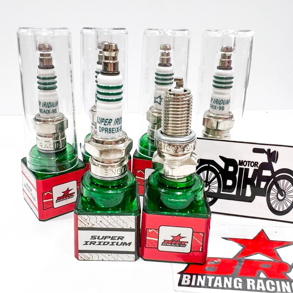 Jual Busi Iridium BRT Scorpio Tiger GL Pro Mega Pro Primus Thunder 250 | Shopee Indonesia