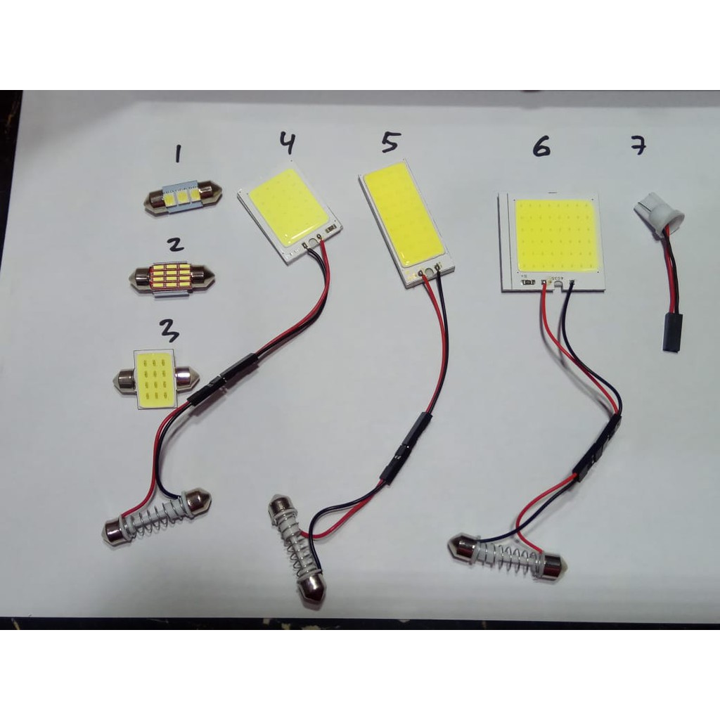 Jual Lampu LED COB Plafon Kabin Interior Mobil | Shopee Indonesia