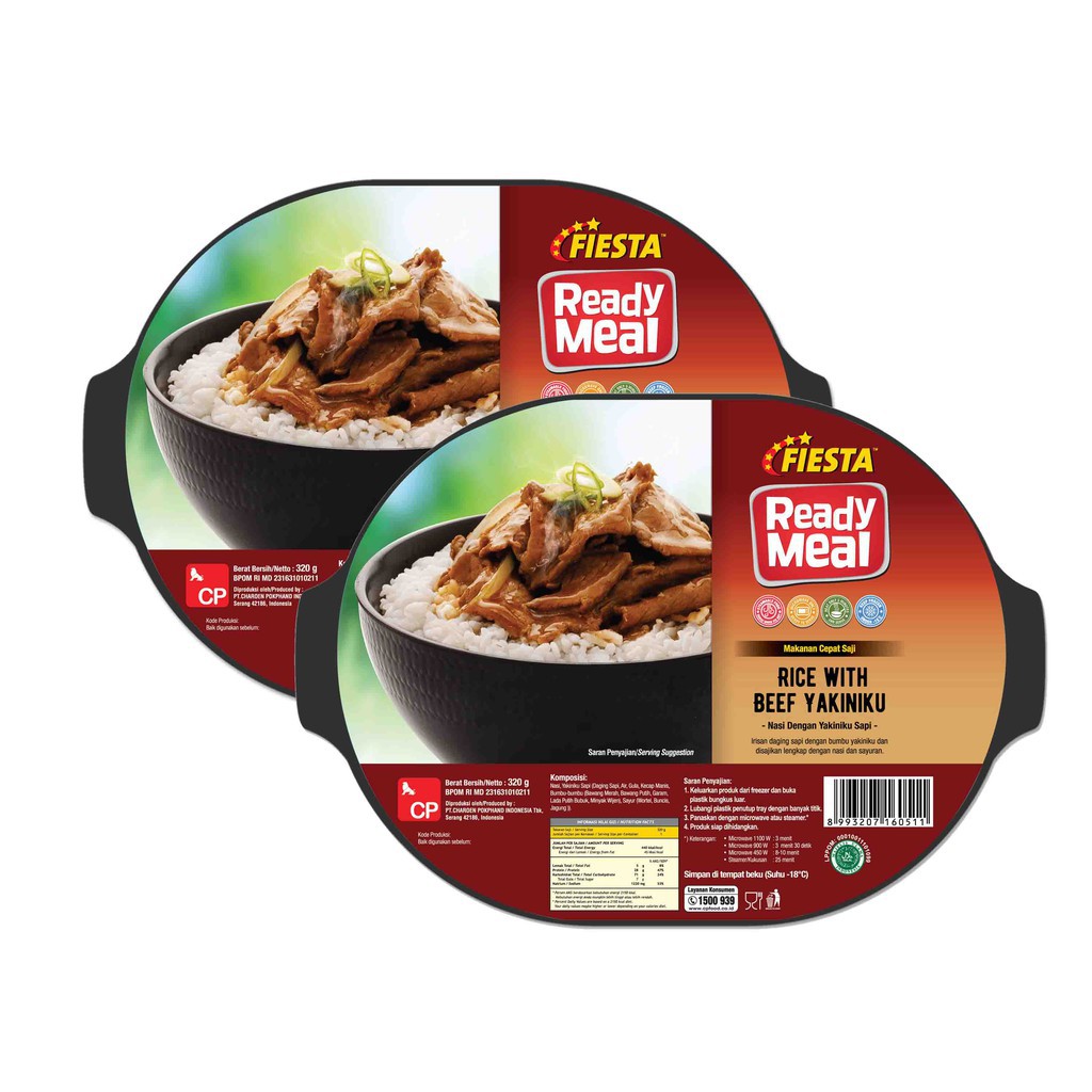 Jual FIESTA READY MEAL - BEEF YAKINIKU WITH RICE - Nasi dgn Yakiniku ...