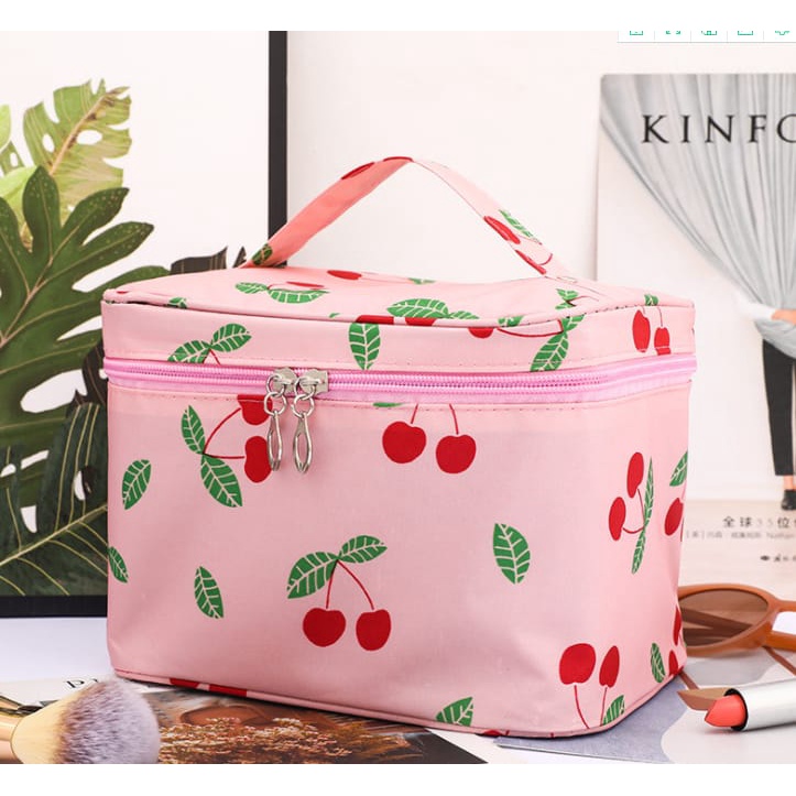 Jual Tas Kosmetik Travel Pouch Makeup Beauty Case Tas mini | Shopee ...