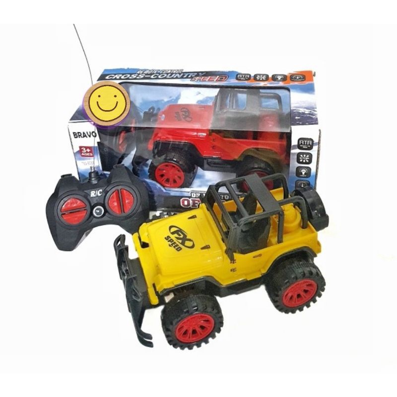 Jual Mainan Mobil Jeep Wrangler Remote Control RC | Shopee Indonesia