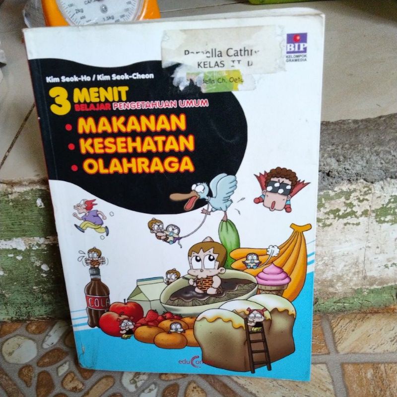 Jual 3 MENIT BELAJAR PENGETAHUAN UMUM MAKANAN,KESEHATAN,OLAHRAGA.Kim ...